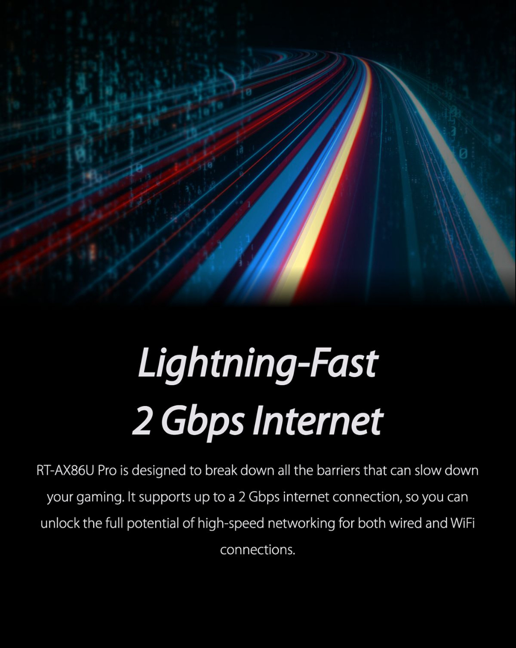 ASUS RT-AX86U Pro WiFi 6 AX5700 Wireless Router Dual Band AiProtection ...