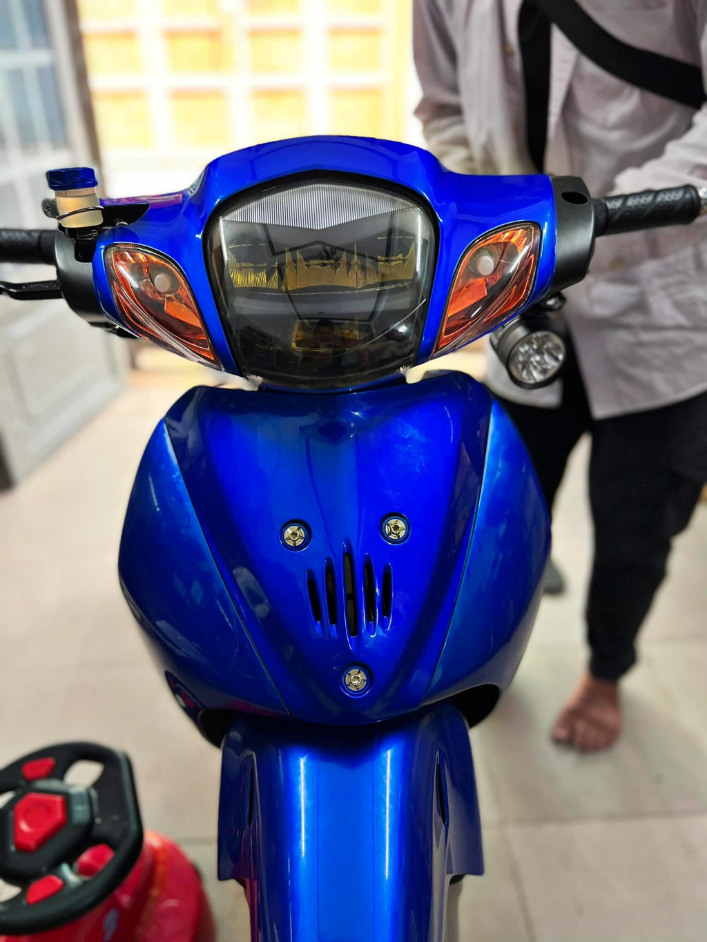 HONDA WAVE 125 WAVE125 125R JENDUL HEAD LAMP LED CUSTOM ZHIPAT LAMPU ...