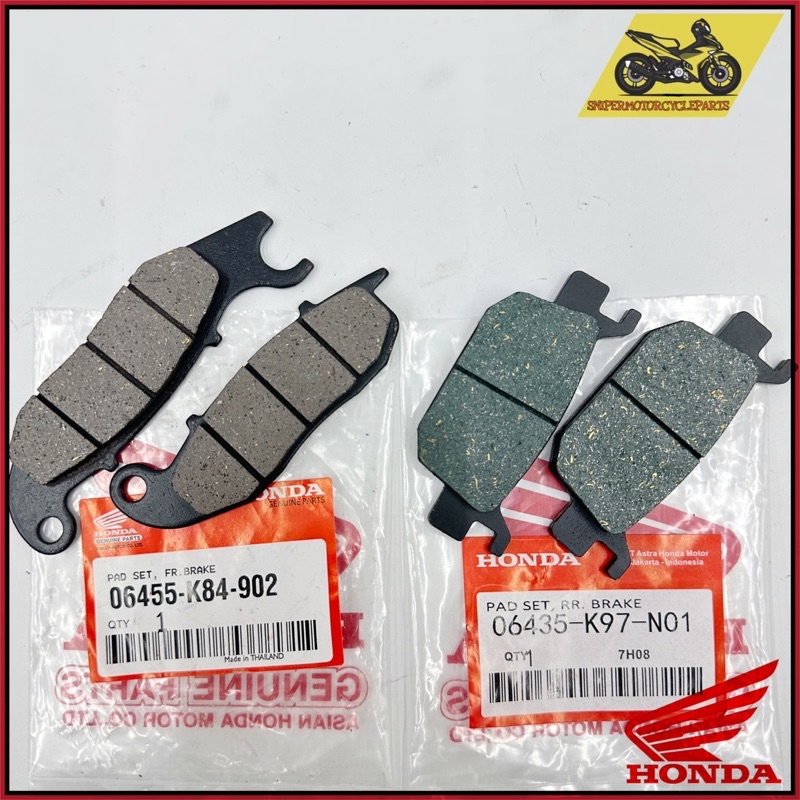 ADV160 / ADV150 ADV BRAKE PAD DEPAN & BELAKANG / FRONT & REAR DISC ...