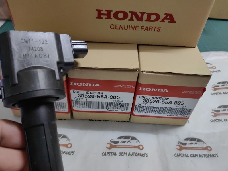 30520-55A-005 Ignition Plug Coil Honda City T9A, BRV, JAZZ T5A GK 2014 ...