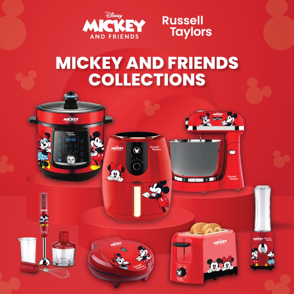 3.5L RUSSELL TAYLOR x Mickey Mouse Stand Mixer | Kitchen Blender | D5 ...