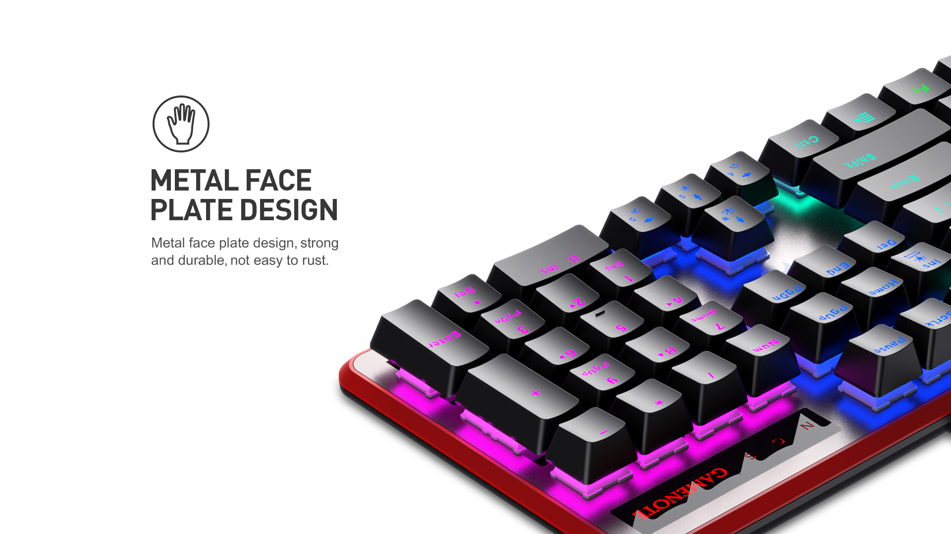 Gamenote | Havit KB870L Mechanical Gaming Keyboard RGB ( black ...