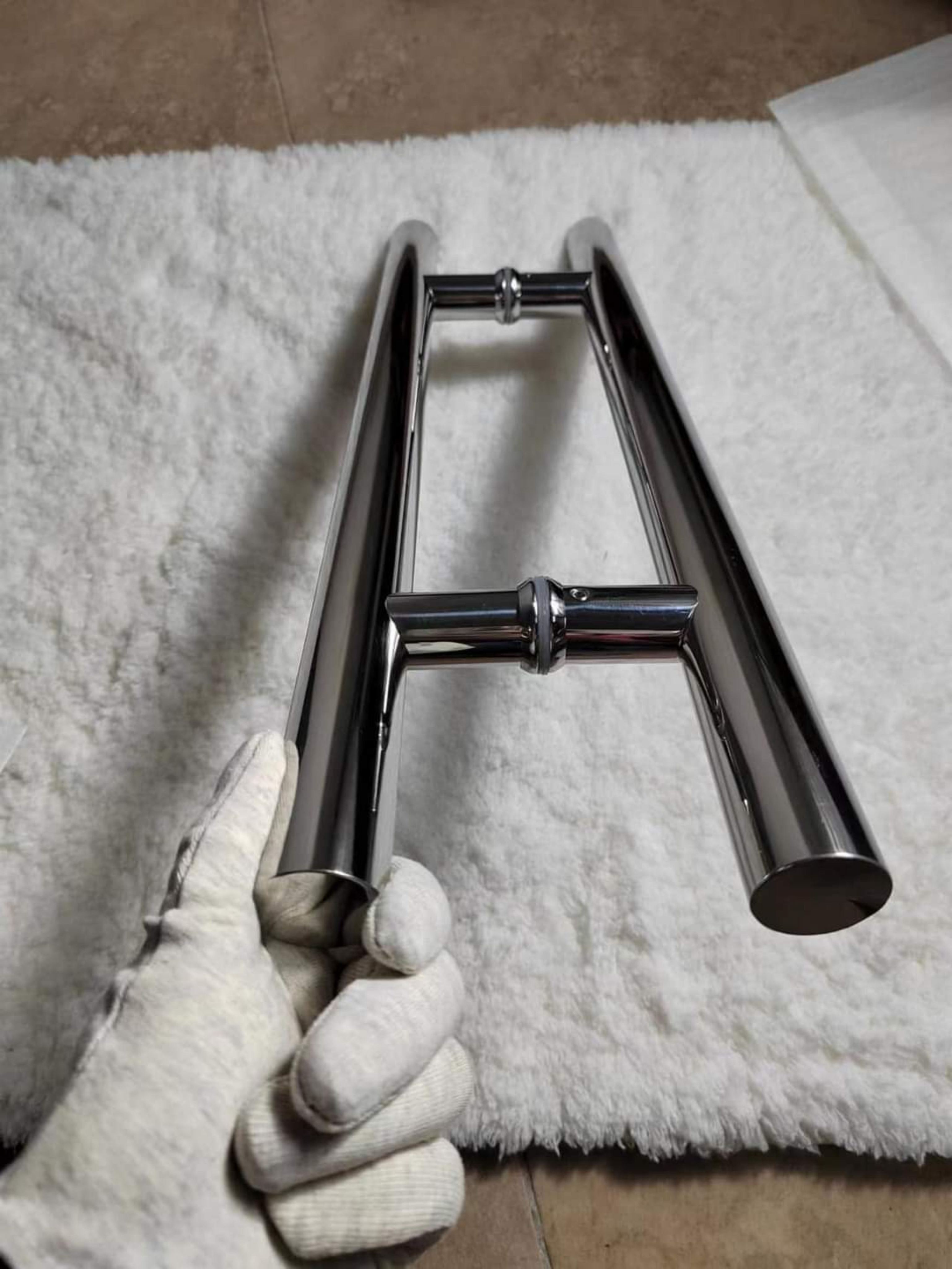 Pull handle H type handle stainless steel glass door wood door handle H ...