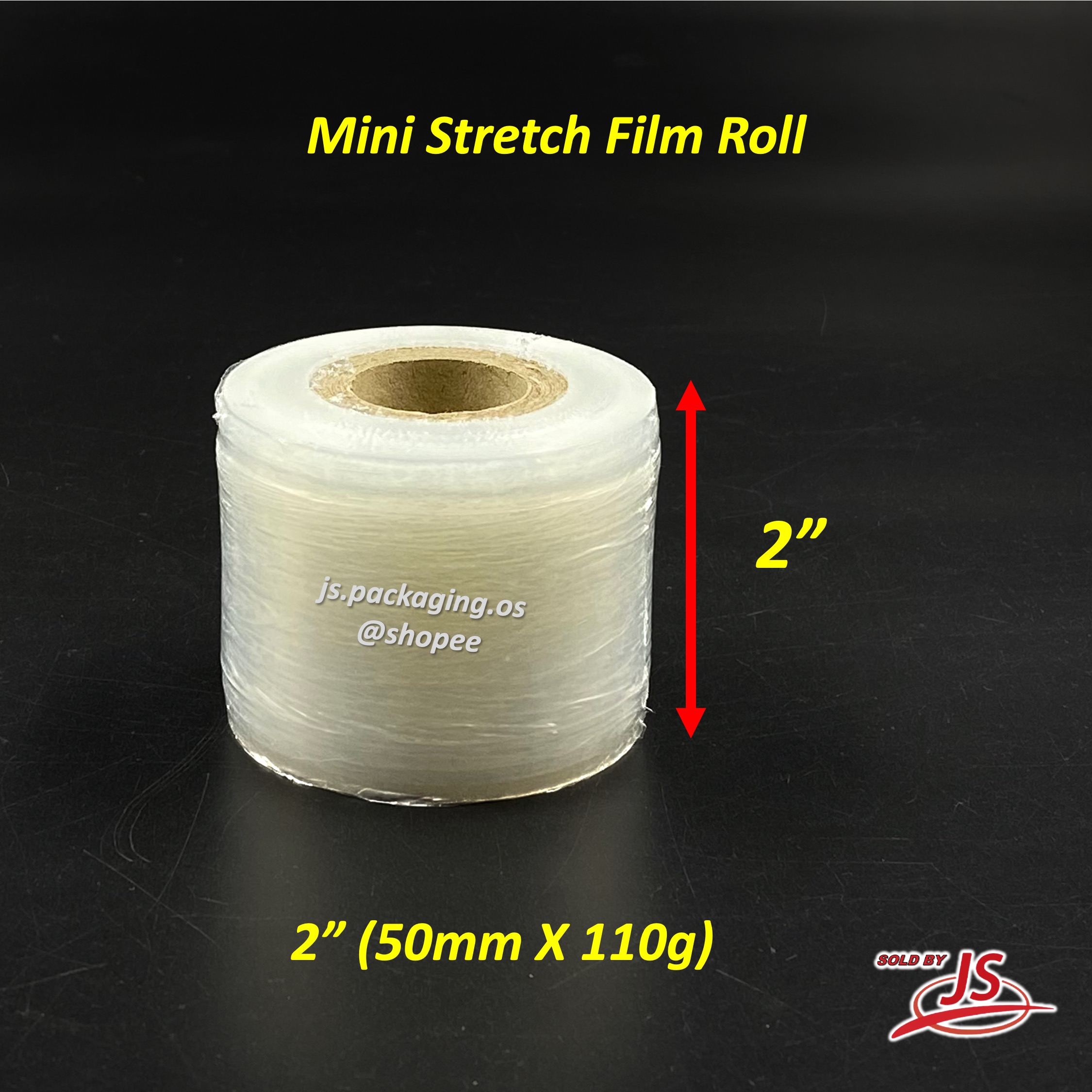 MINI STRETCH FILM 2" (50mm x 110g) / 4" (100mm x 220g) Mini Stretch ...