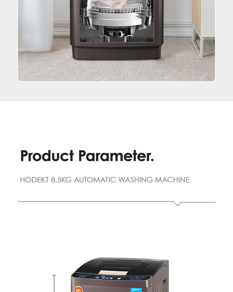 HODEKT 8.5KG /7KG Mesin Basuh Fully Automated Washer/Semi-automatic ...