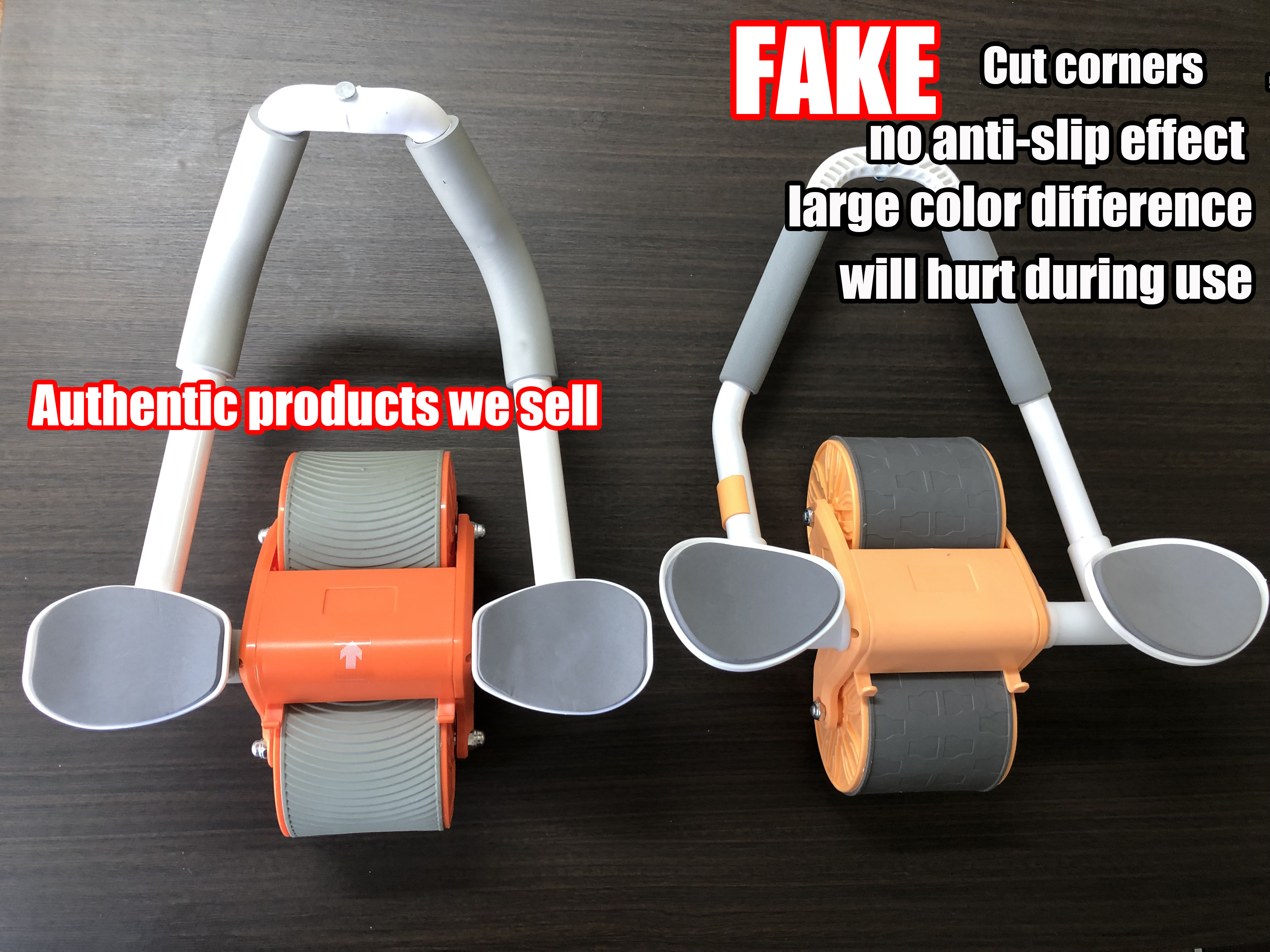 【REECHO OUTDOOR】Roda Perut dengan Sokongan Siku, Roda Kekuatan Abdomen ...