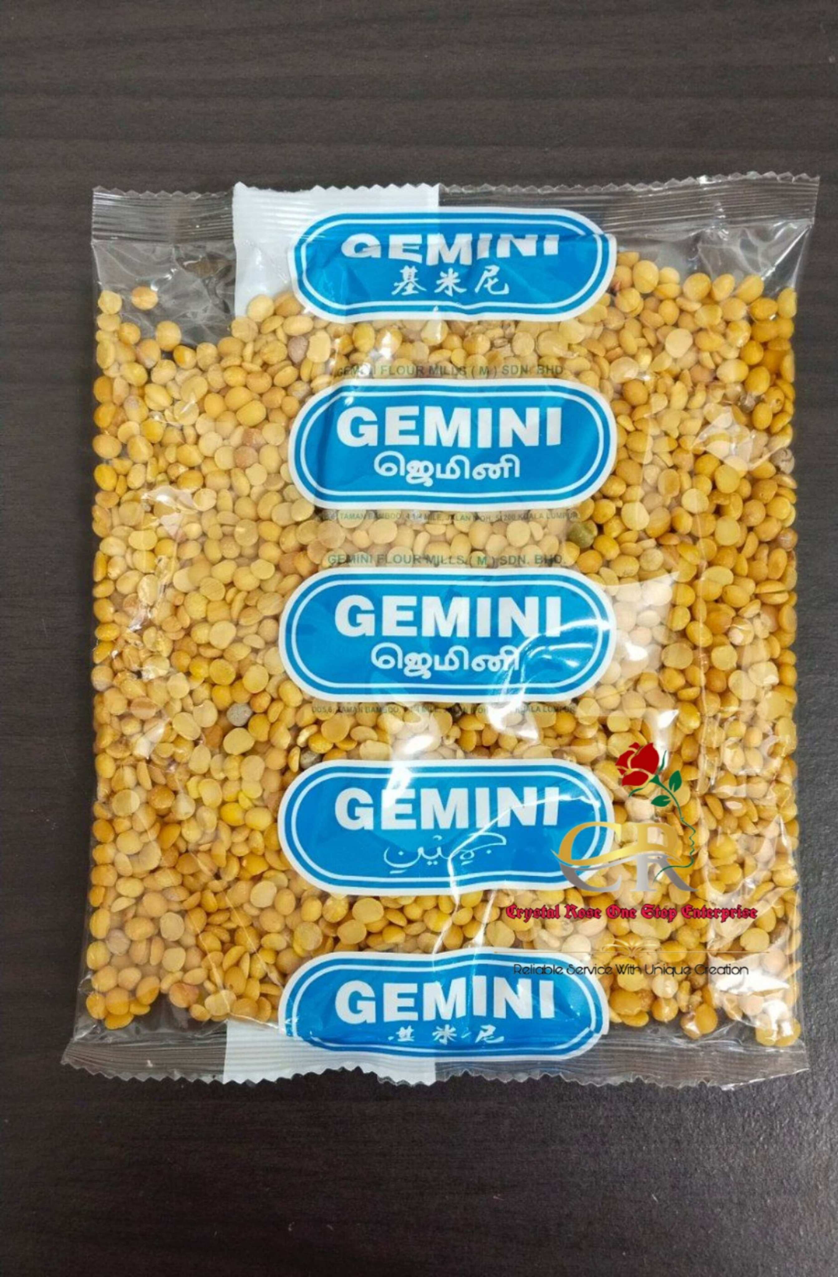 Gemini Toor Dhal/Thuvaram paruppu/துவரம் பருப்பு (200 grams) | Shopee ...