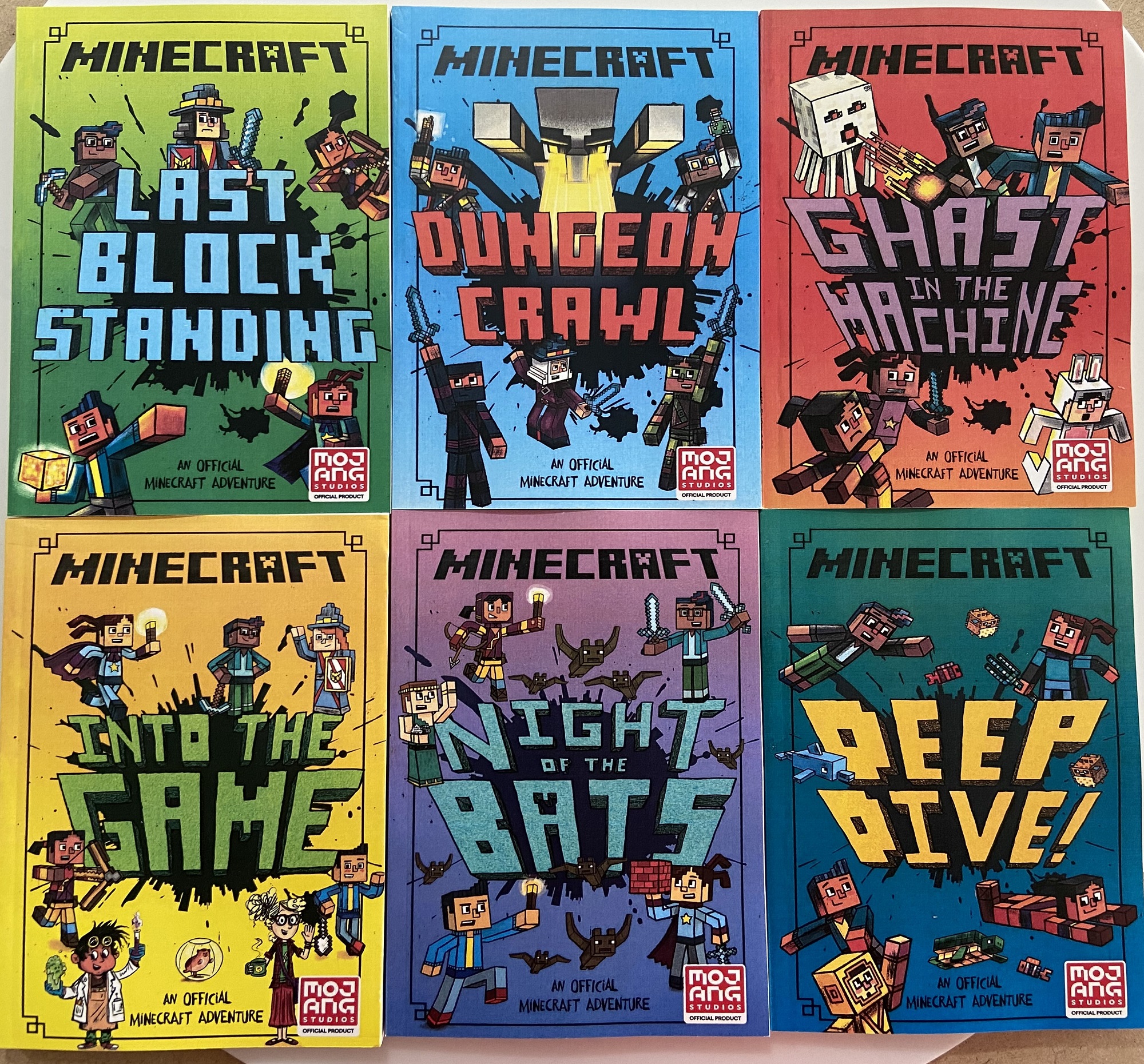 Minecraft Books Minecraft woodsword Chronicles Collection 6 Books ...