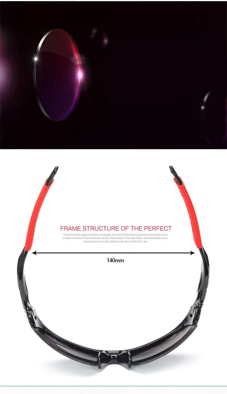 UV 400 Sport Sunglasses for Sport Cycling Motorbike Running Jogging ...