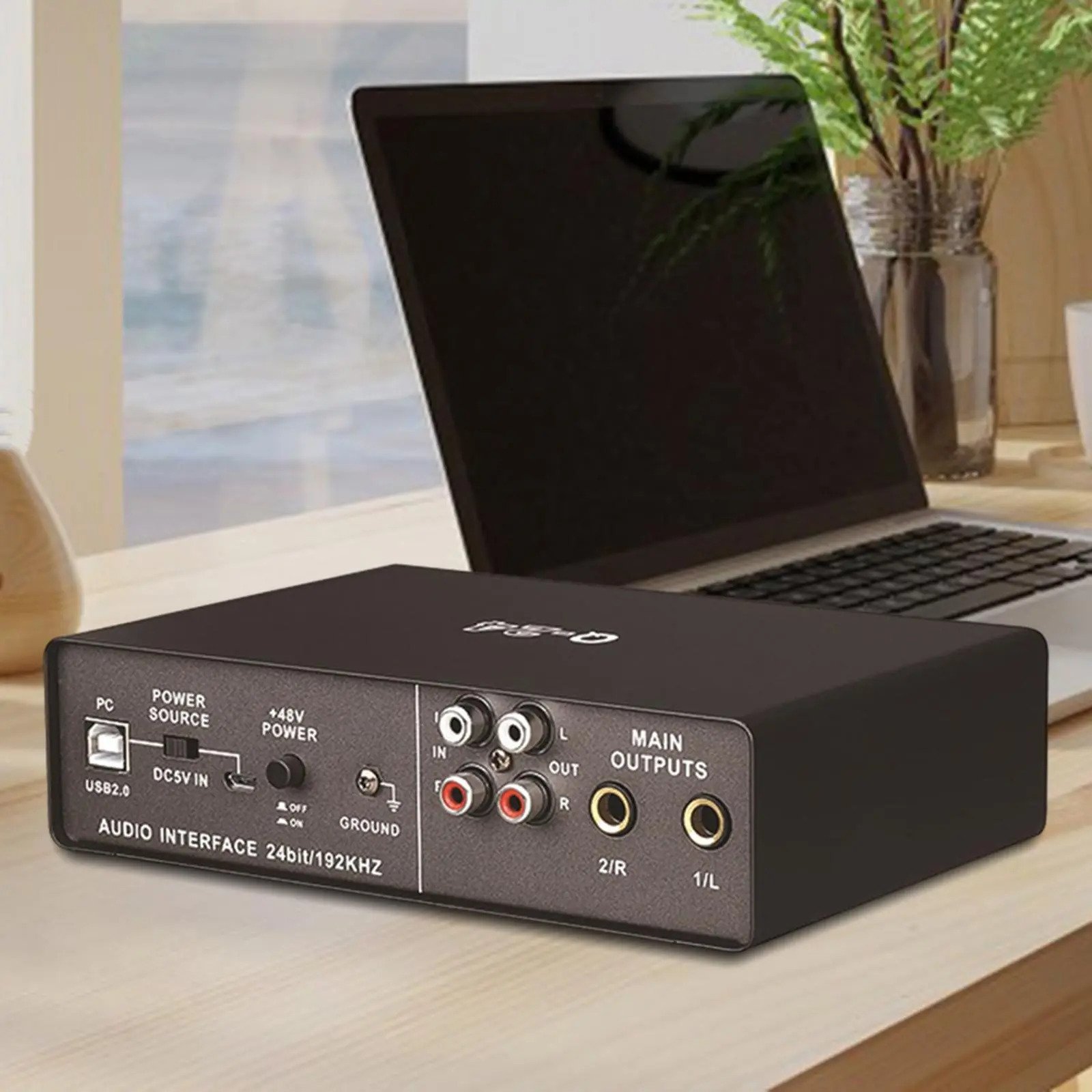 𝟐𝟒𝐡𝐫 𝐒𝐡𝐢𝐩 📦 Professional Audio Interface High HiFi AD and DA Converters ...