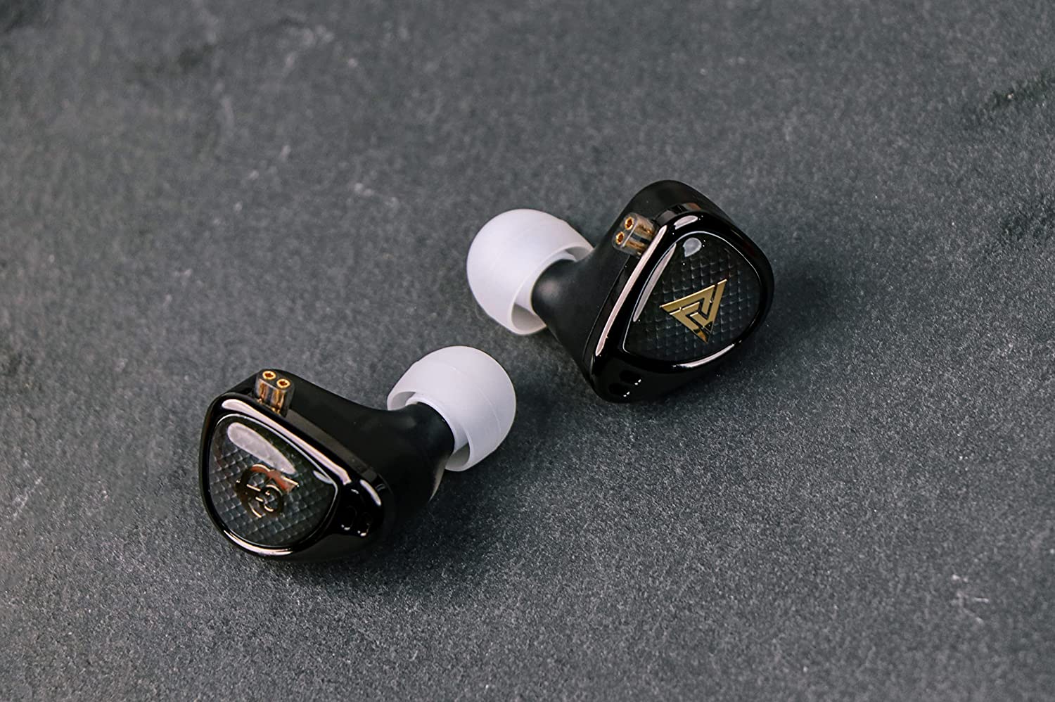 QKZ x HBB Khan, In- Ear Monitors: 2DD Dynamic Driver HiFi with 3D ...