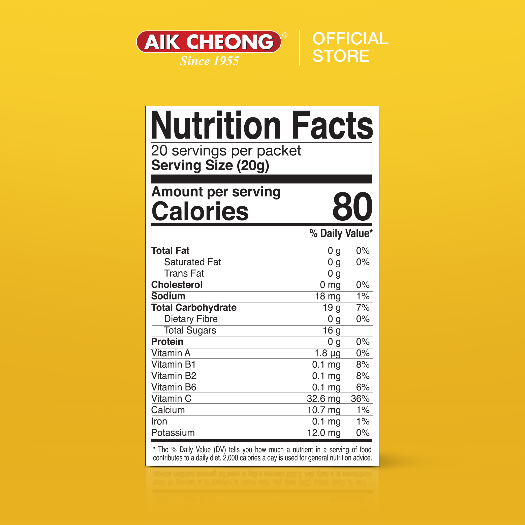 Aik Cheong Cafe Art Lemon Tea 400g (20sachets x 20g) | Shopee Malaysia