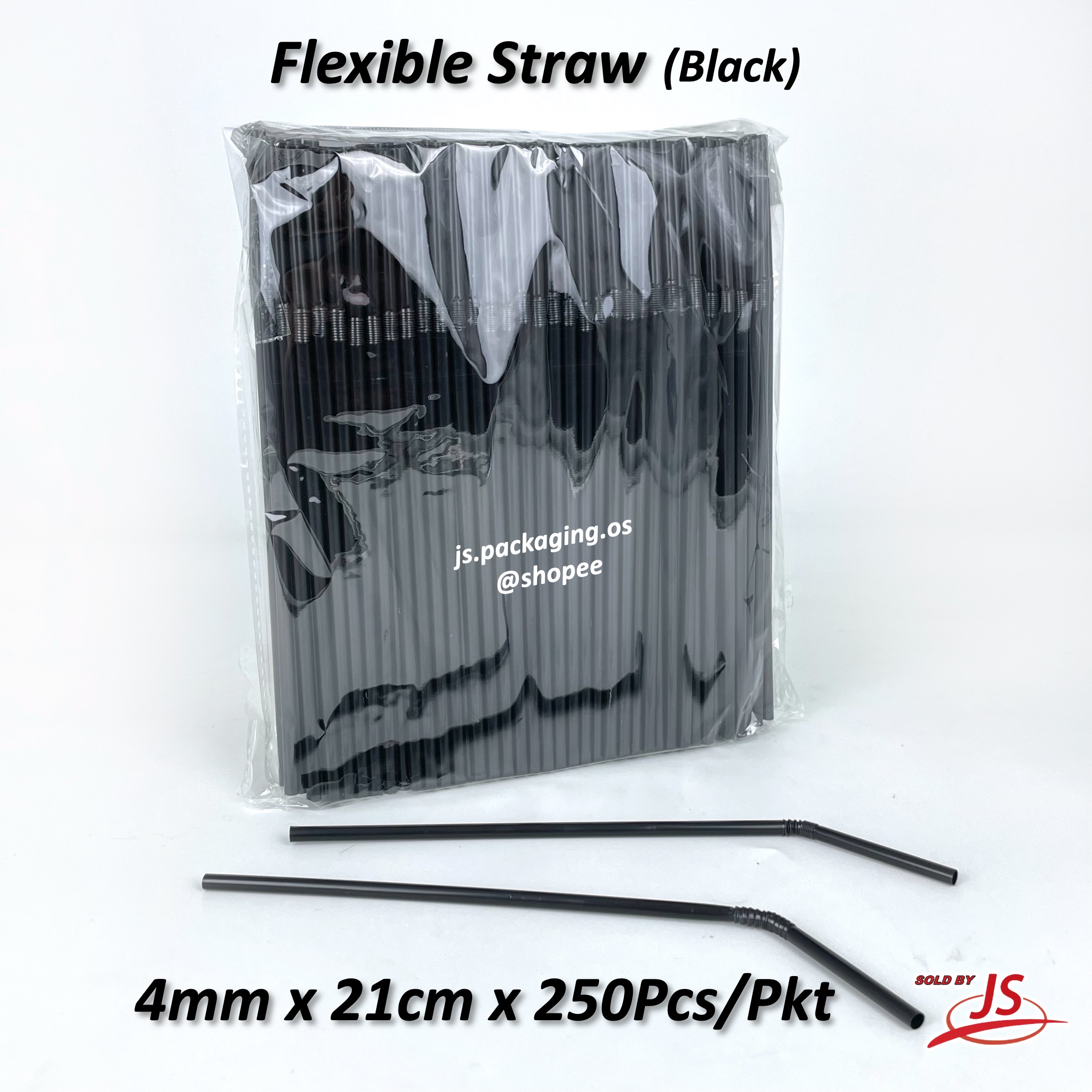 Flexible Straw Art Straw Colorful Party Disposable Drinking Straws Big ...