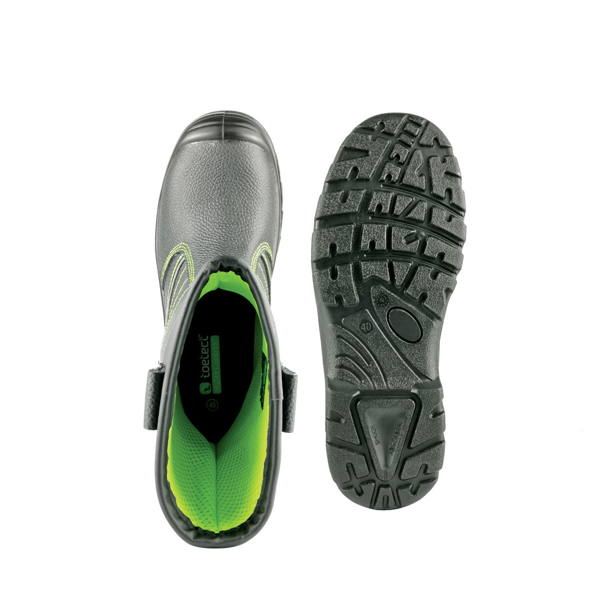 Toetect Men High Cut Safety Shoe Toe-SR1010 | Shopee Malaysia