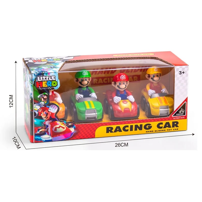 4Pcs Super Mario Car Model Toys | Shopee Malaysia