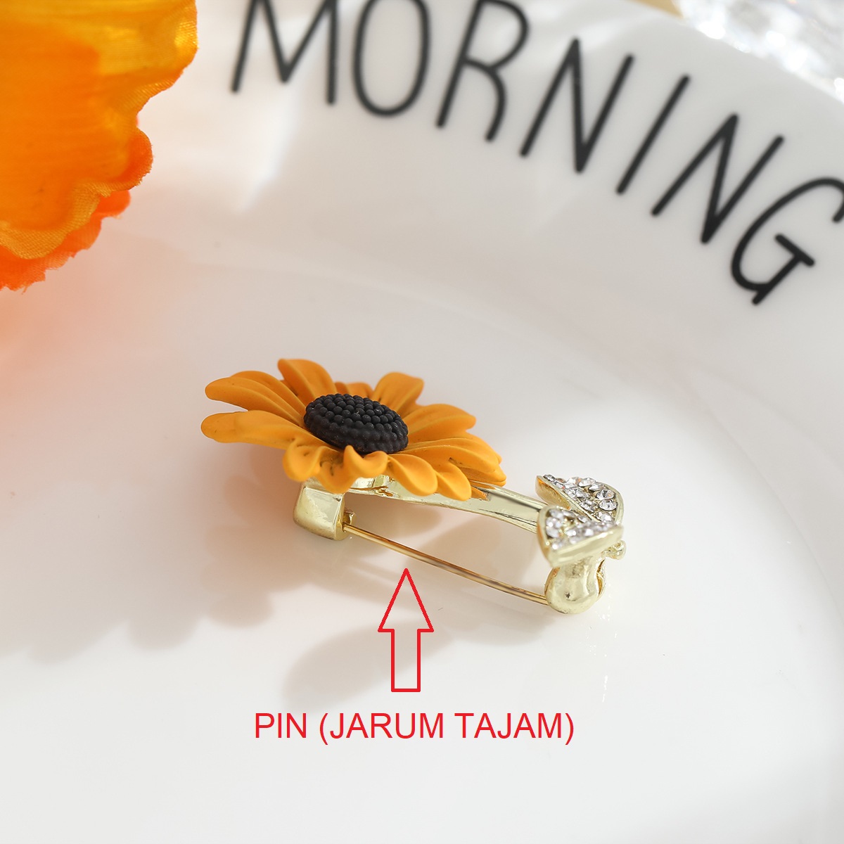 Brooch Kerongsang Melayu Muslim Pin Tudung Scarf Tajam Raya Kenduri ...
