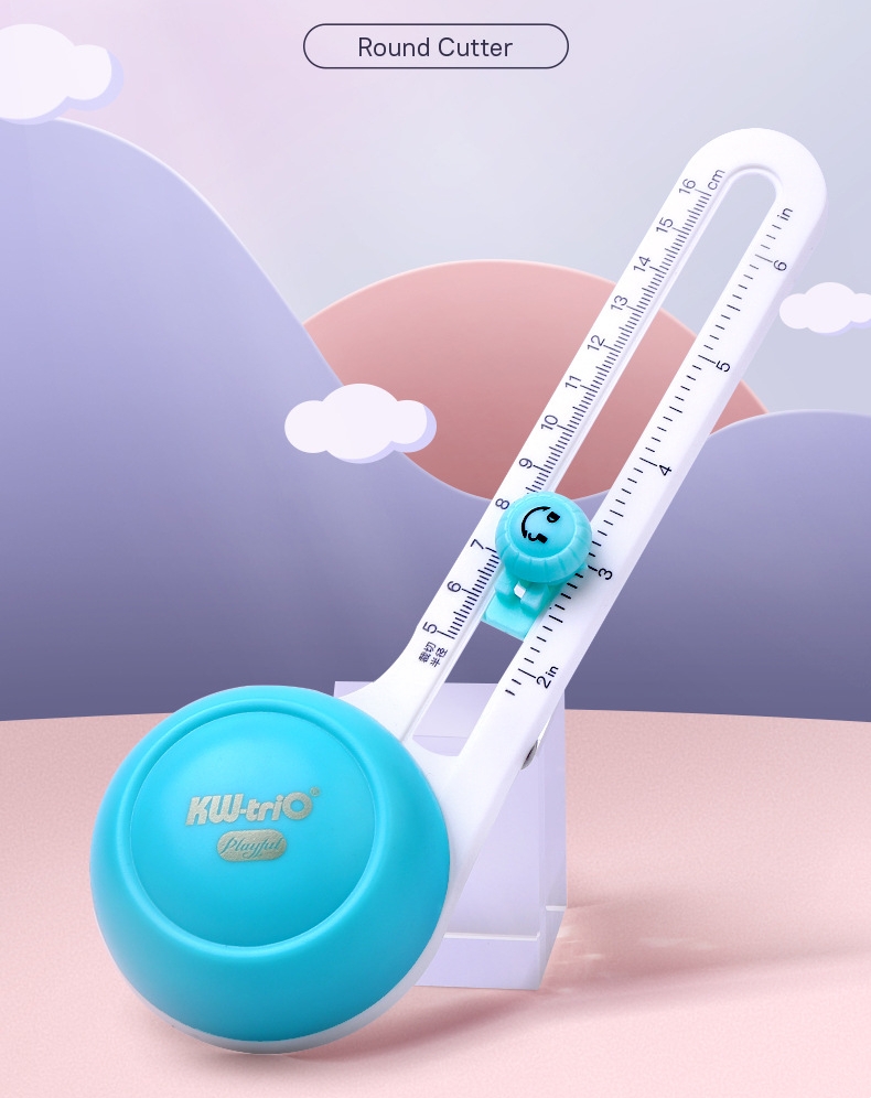 KWT Circle Trimmer Multifunctional Circular Round Shape Paper Cutter ...