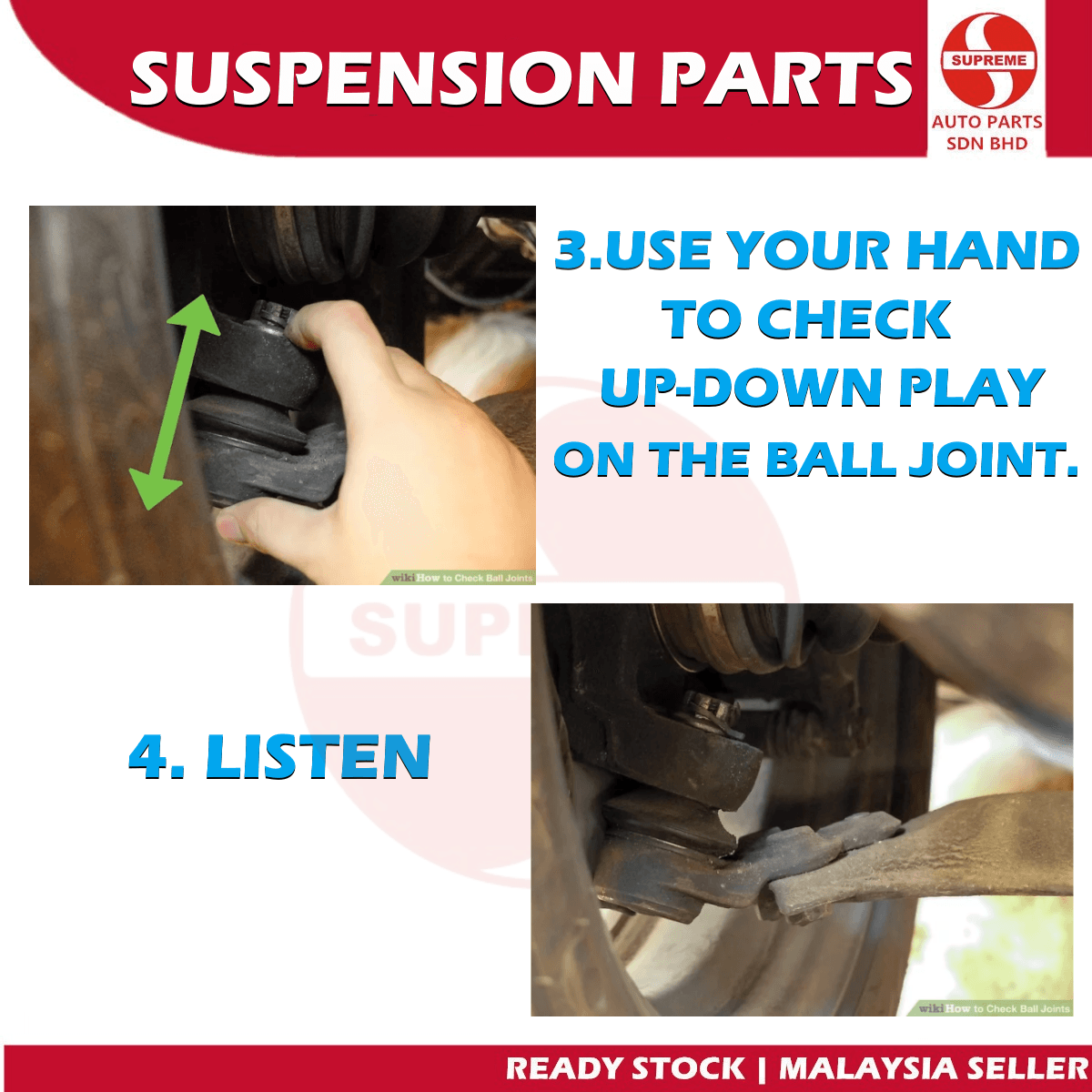 S2U Car Steering Rack Front Upper Lower Arm Ball Joint Nissan Datsun ...