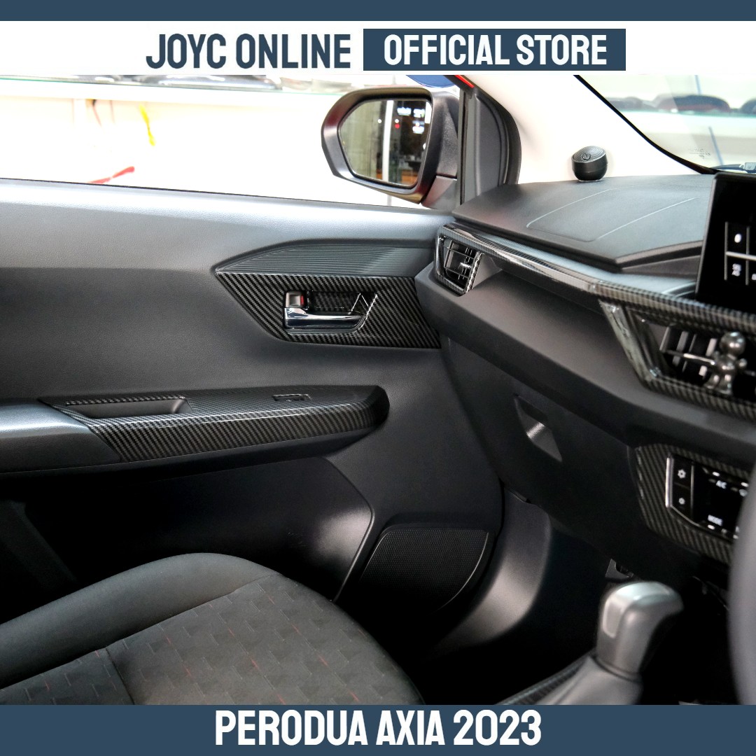 Carbon Fiber Perodua Axia 2023 2024 2025 Interior Steering Aircond ...