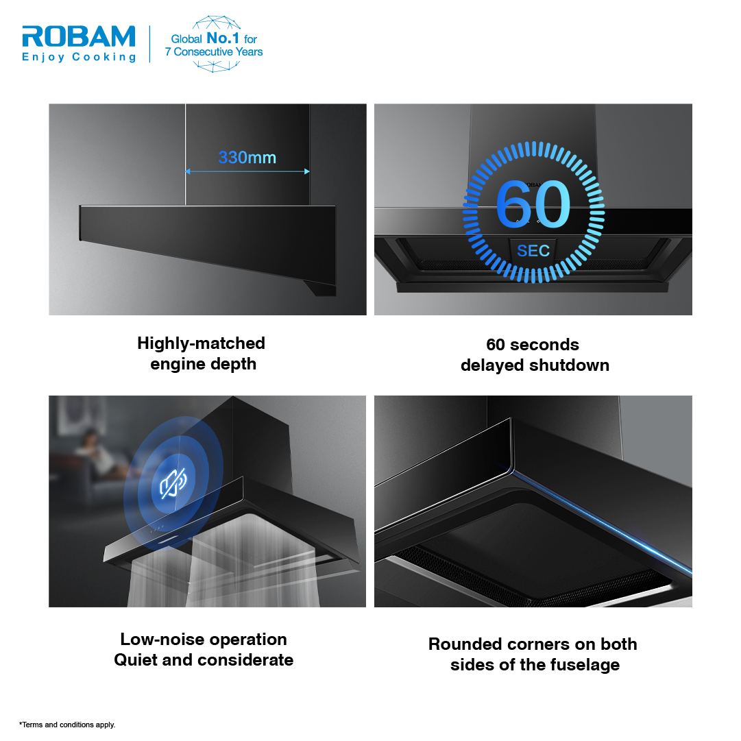 Robam A862 Cooker Hood T-Shape Range Hood | Shopee Malaysia