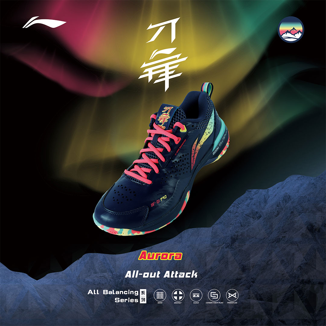LI-NING BLADE DF-01 PRO BADMINTON SHOES - ESTATE BLUE - AYAT005-2 ...