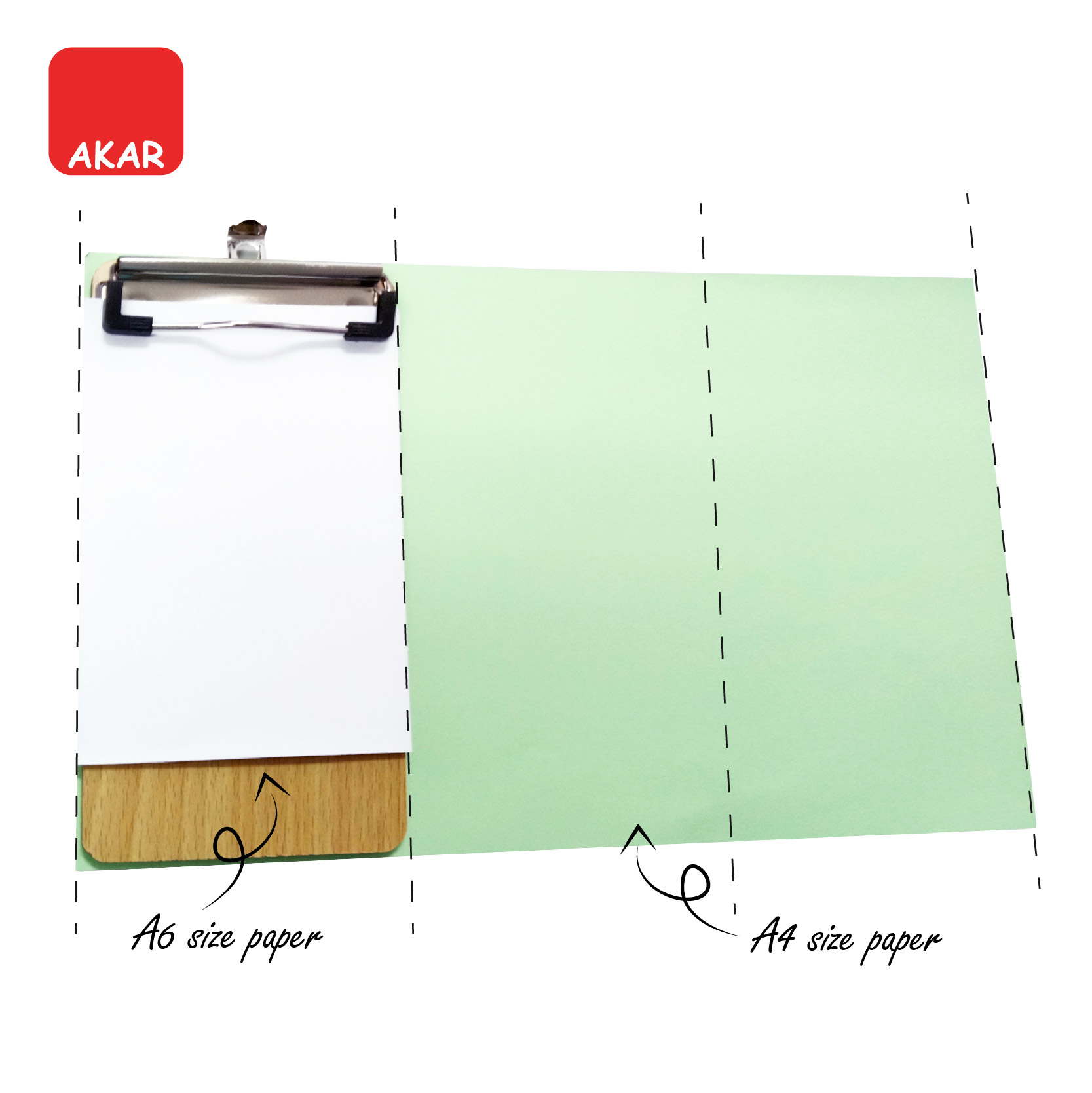 Papan Klip Kayu 48K (Saiz A6) –Pemegang Bil / Resit / Menu | 48K Wooden ...
