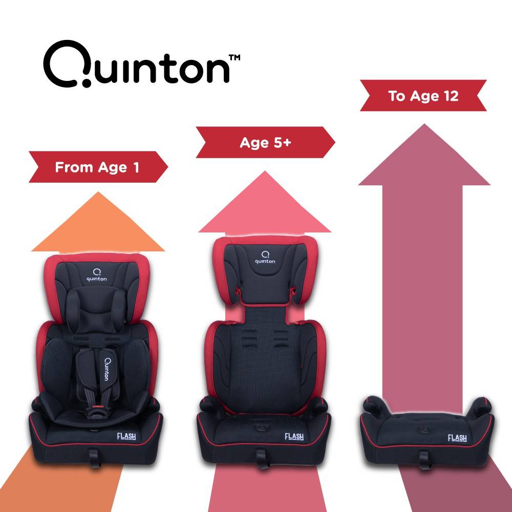 Quinton Flash Booster Car Seat | Shopee Malaysia