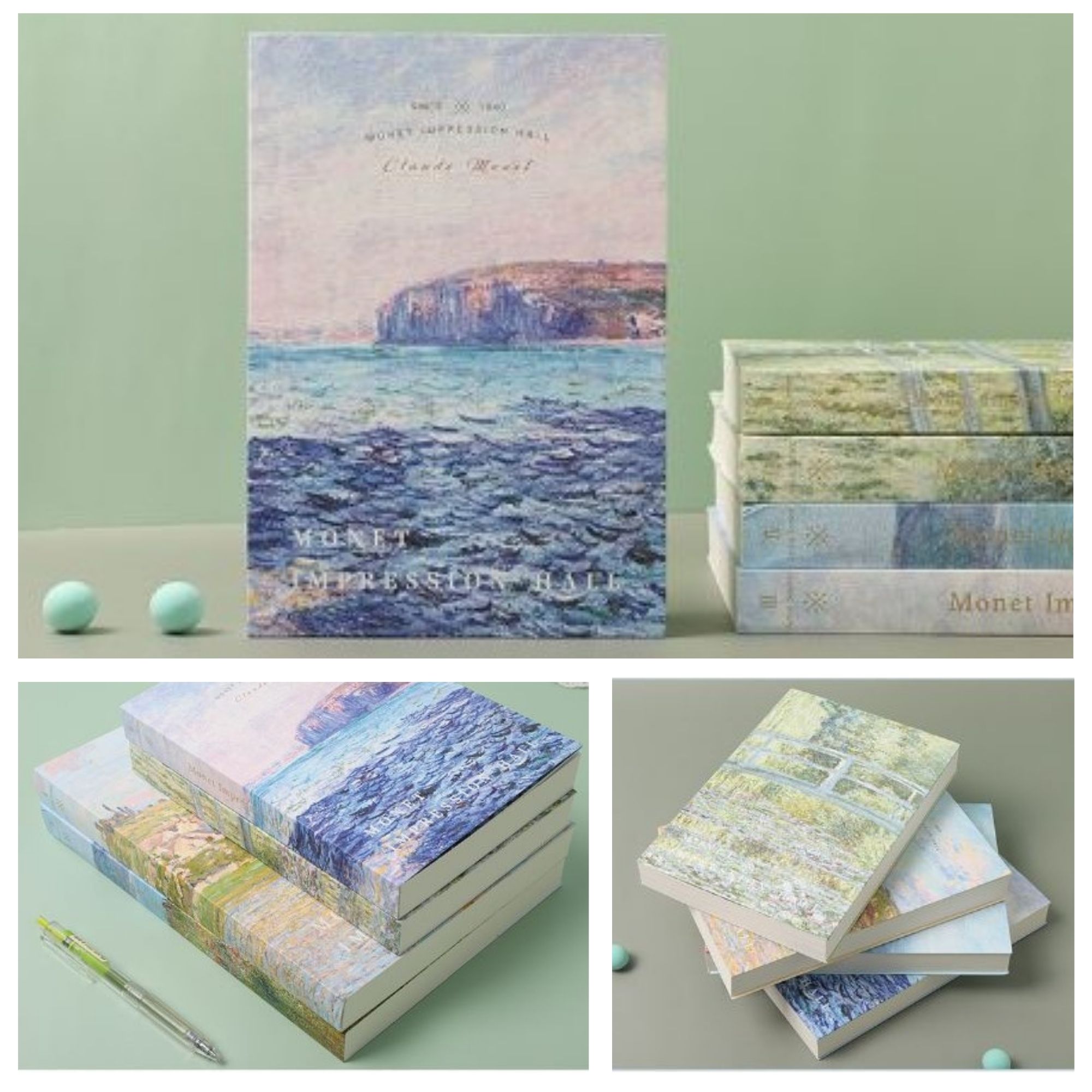 Monet Impression Sketchbook A5 B5 120 Sheets Drawing Book Painting Book ...