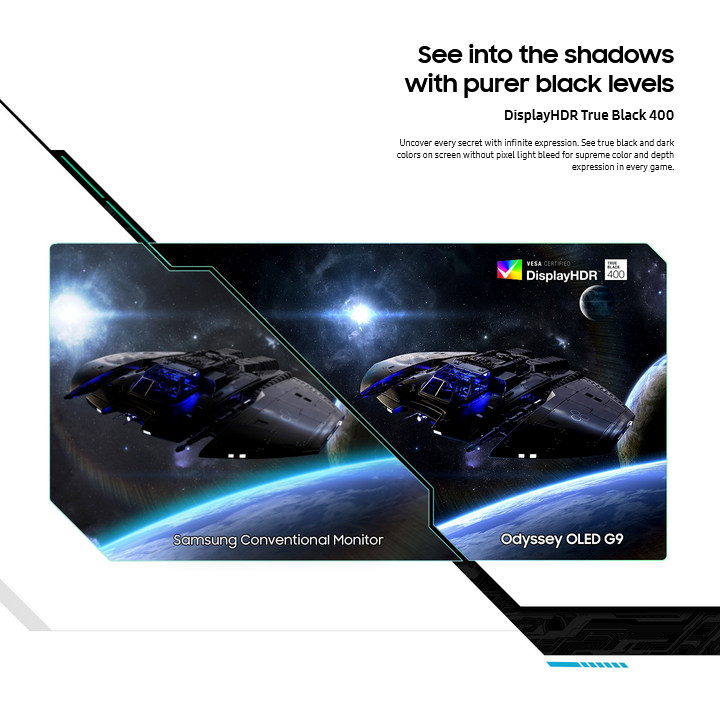 SAMSUNG Odyssey OLED G9 [G93SC / G95SC] - 49", DQHD, OLED, 240Hz, 0 ...