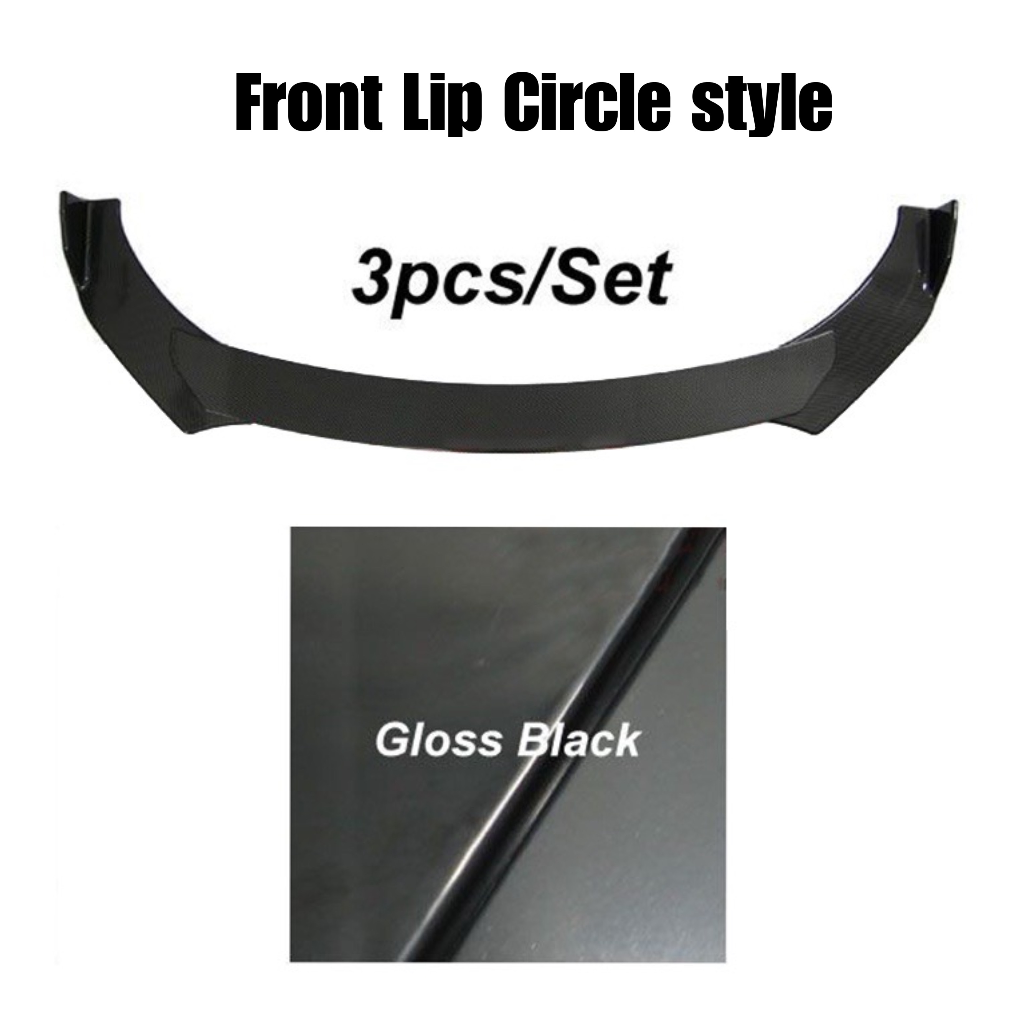 Front Lip Chin Bumper Body Kits Fit & Uni full set bodykit For most of ...