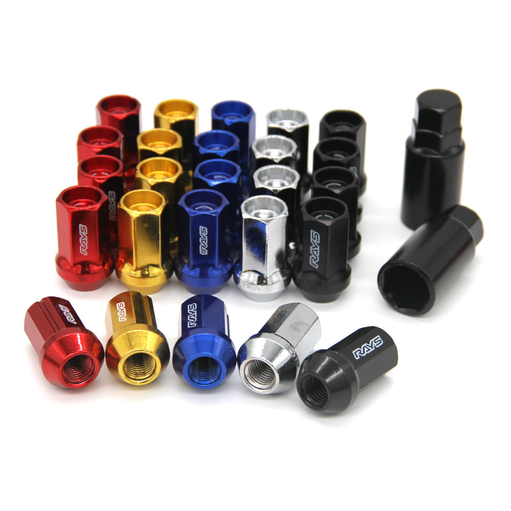 Rays Nut BESI 20Biji Racing Wheel Nut LONG STEEL Heavy Duty Tyre Rays ...