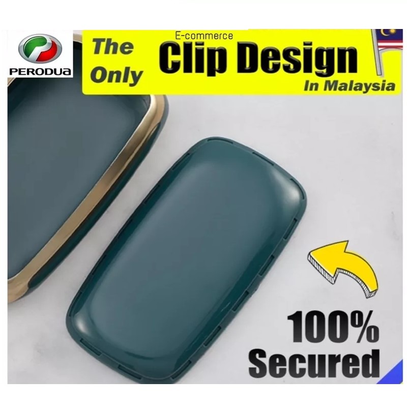 Perodua ALZA ATIVA VELOZ MYVI 2022 Chrome Reflection TPU Car Key Cover ...
