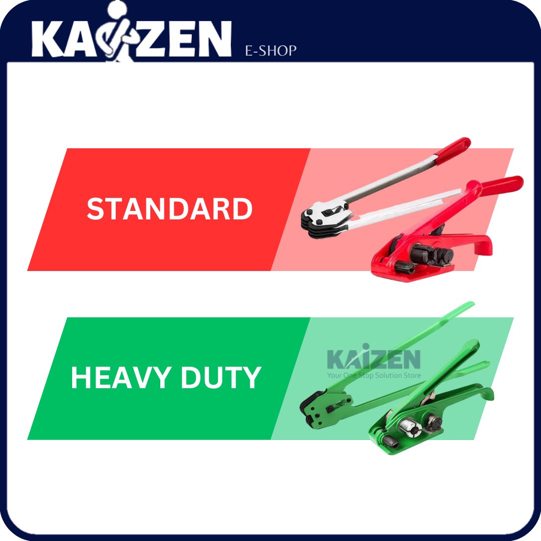 ANSHINT Heavy Duty PP PVC PET Belt Packing Strapping Plier Tensioner ...