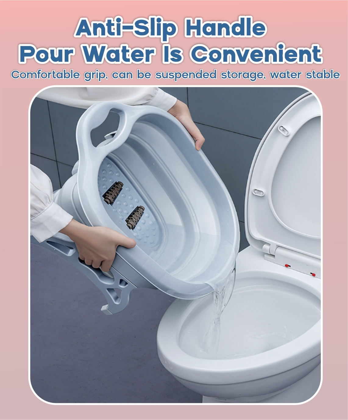 Foldable Foot Spa Bucket Foot Bath Bucket Bekas Kaki Baldi Spa Foot ...