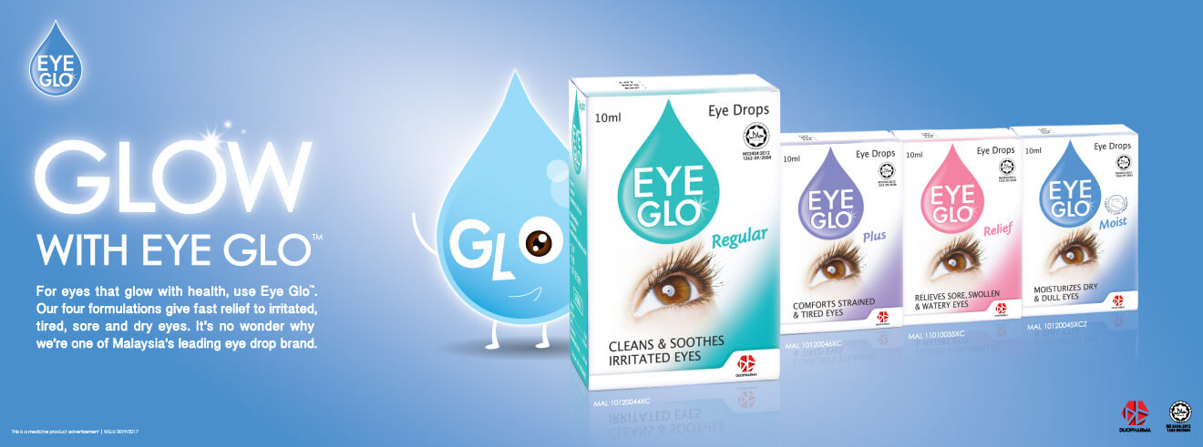 Eye Glo Eye Drops REGULAR / MOIST / PLUS / RELIEF 10ML | Shopee Malaysia