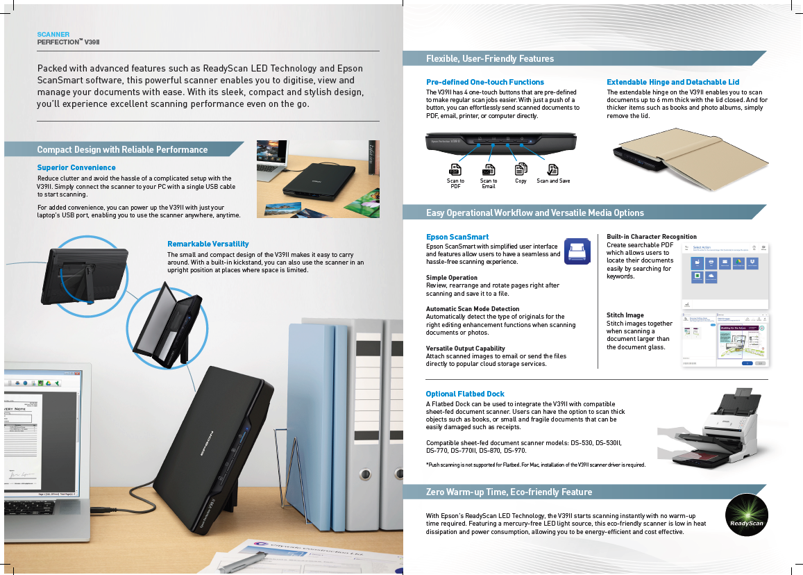 [REDEEM TNG RM30] Epson Perfection V39II Flatbed Photo and Document ...