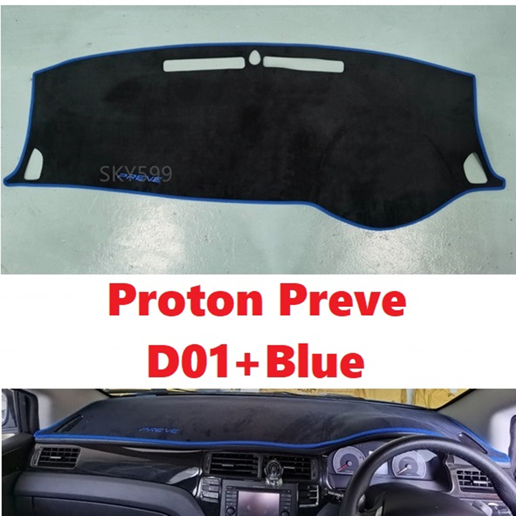 Proton Preve Dashboard Cover Anti Slip Thick Dashboard Mat High Quality ...