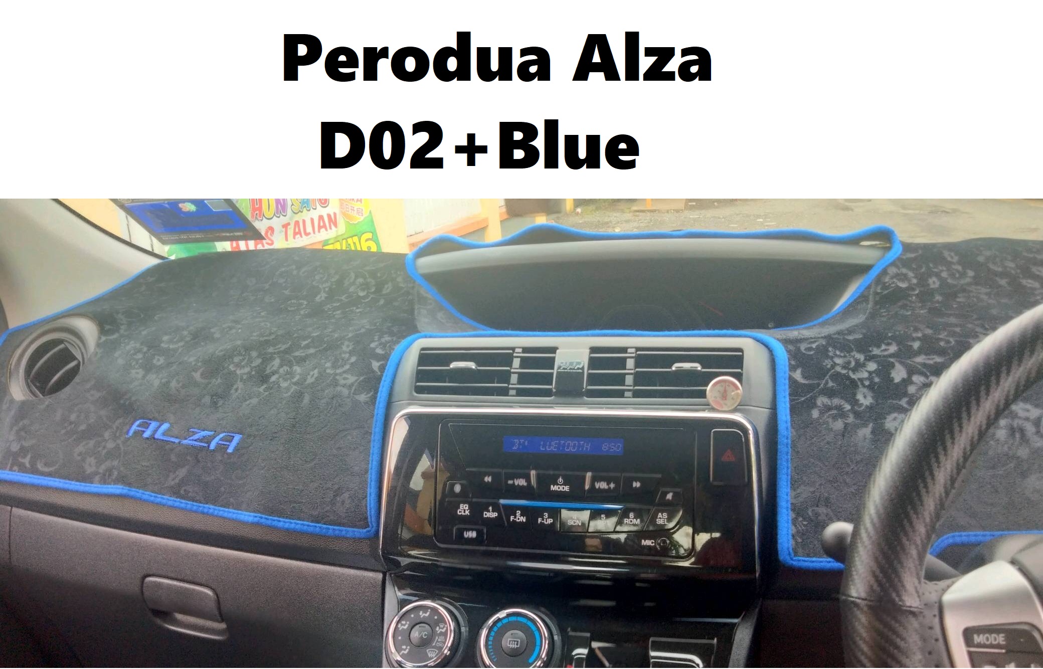 Perodua Alza 2008-2023 Dashboard Cover Anti Slip Thick Dashboard Mat ...