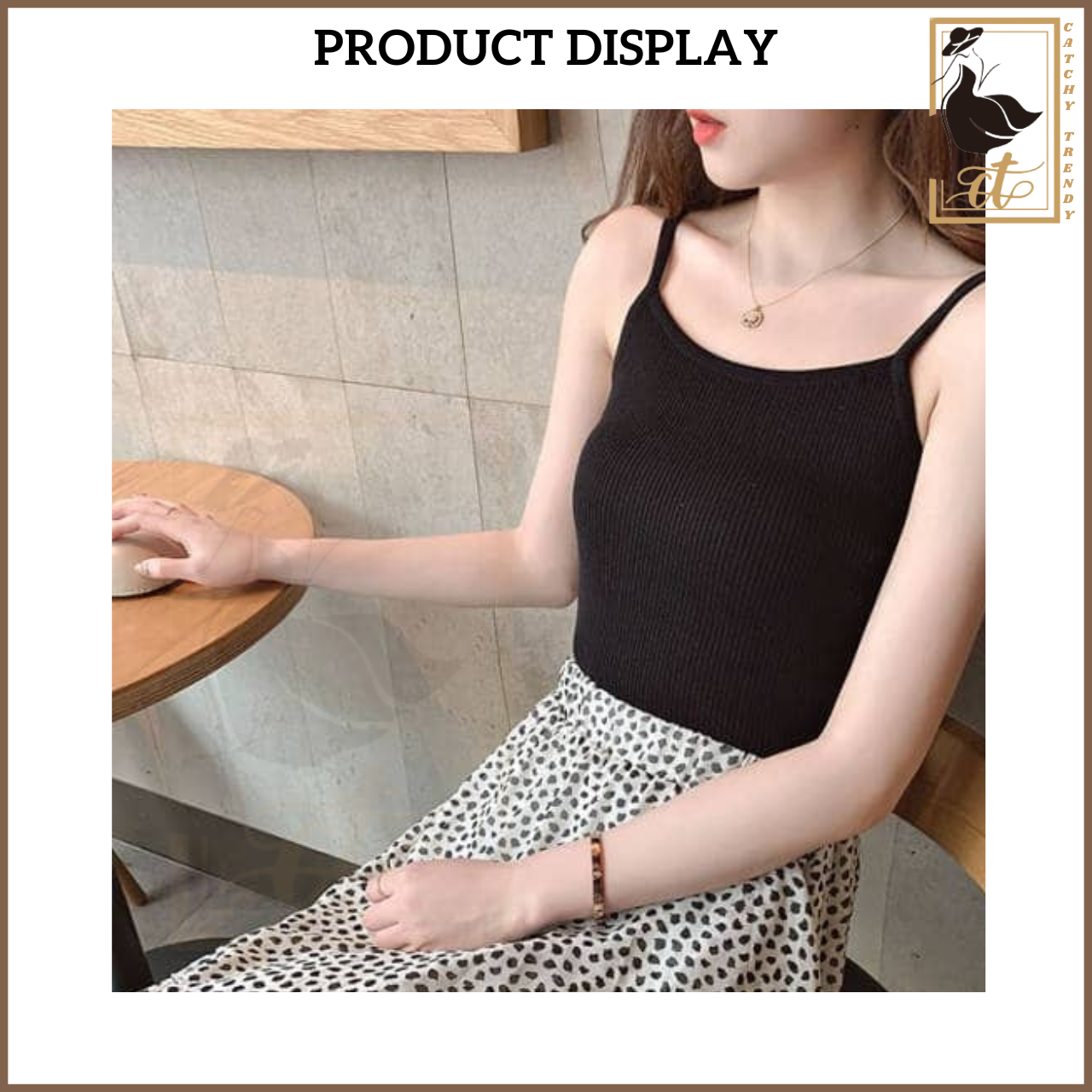 M-3XL Thin Women Singlet Ice Silk Elastic Slim Stripe Strap Tank Top ...