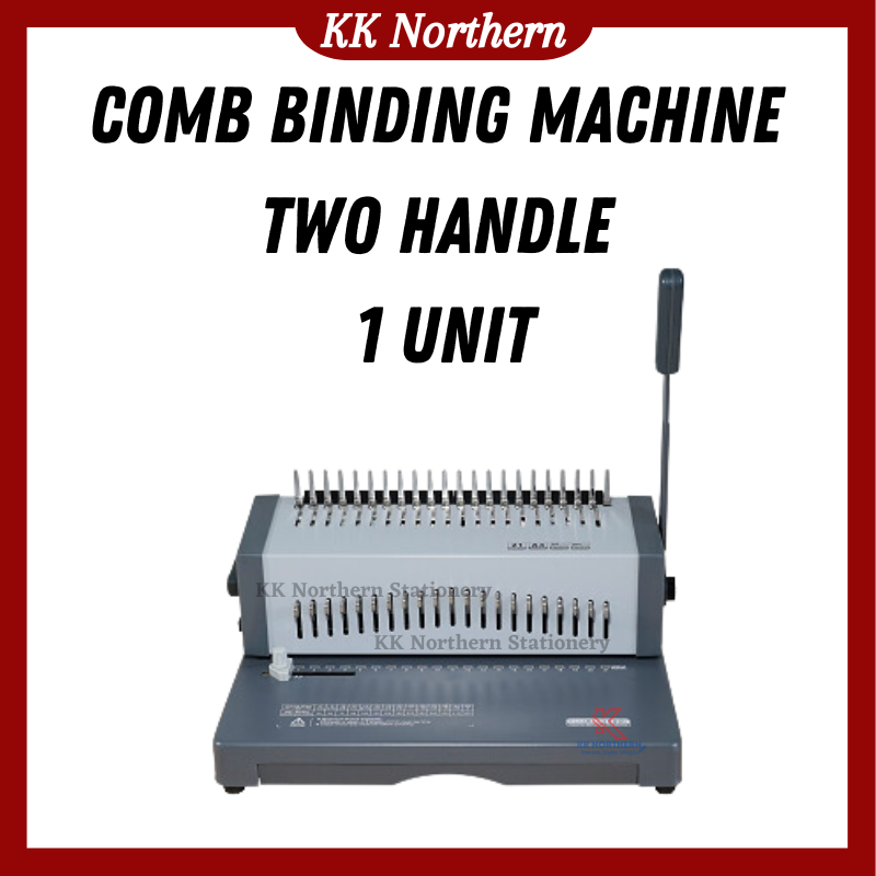 High Spec Heavy Duty Metal Comb Binding Machine Pitch Manual Wire ...