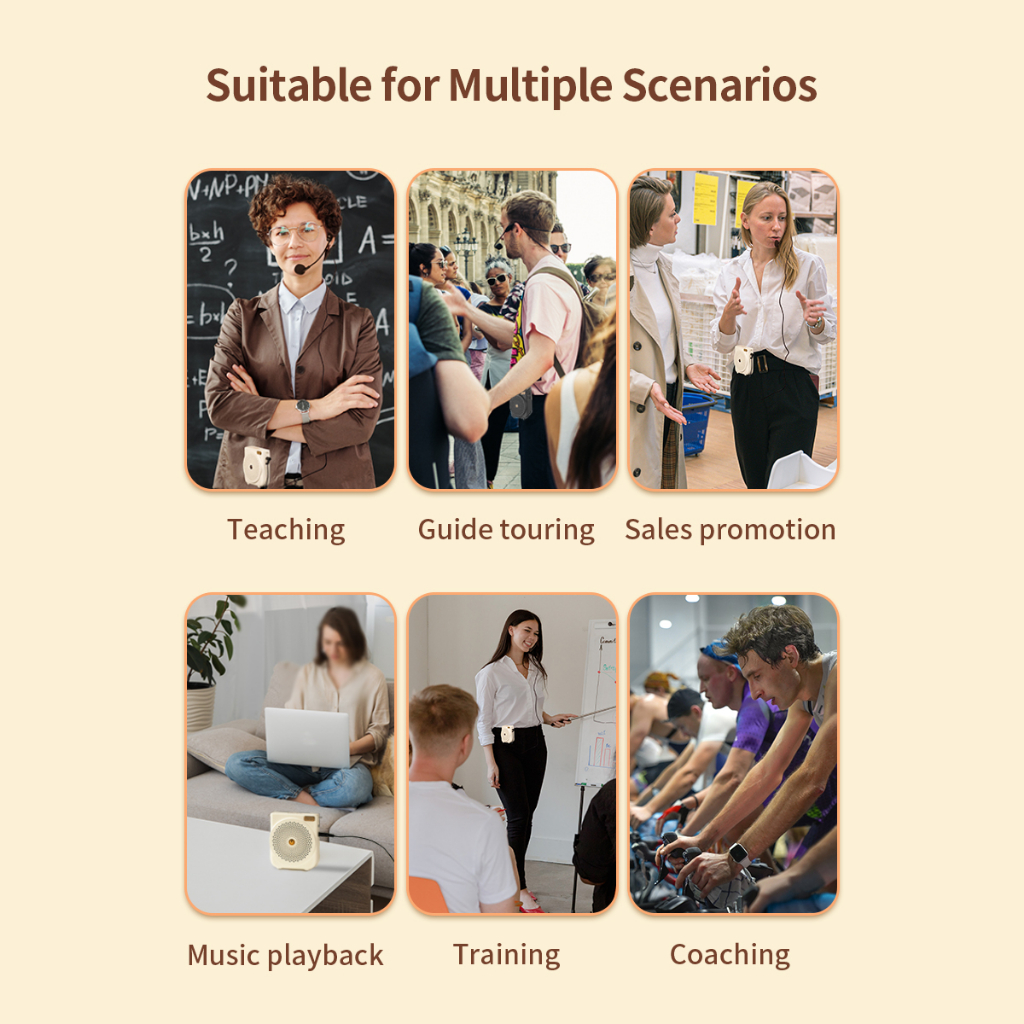 Edifier MF3 - Portable Voice Amplifier | 20hrs Playtime | AUX In and ...