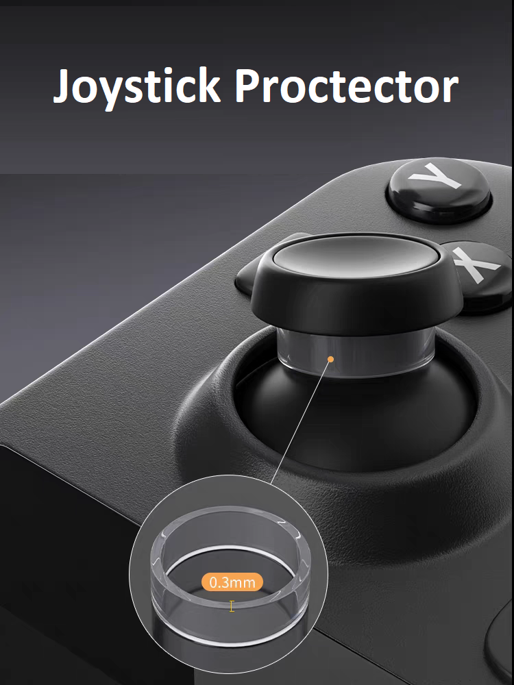 Joystick Protector Joy Stick Silicone Protective Ring Invisible Elastic ...