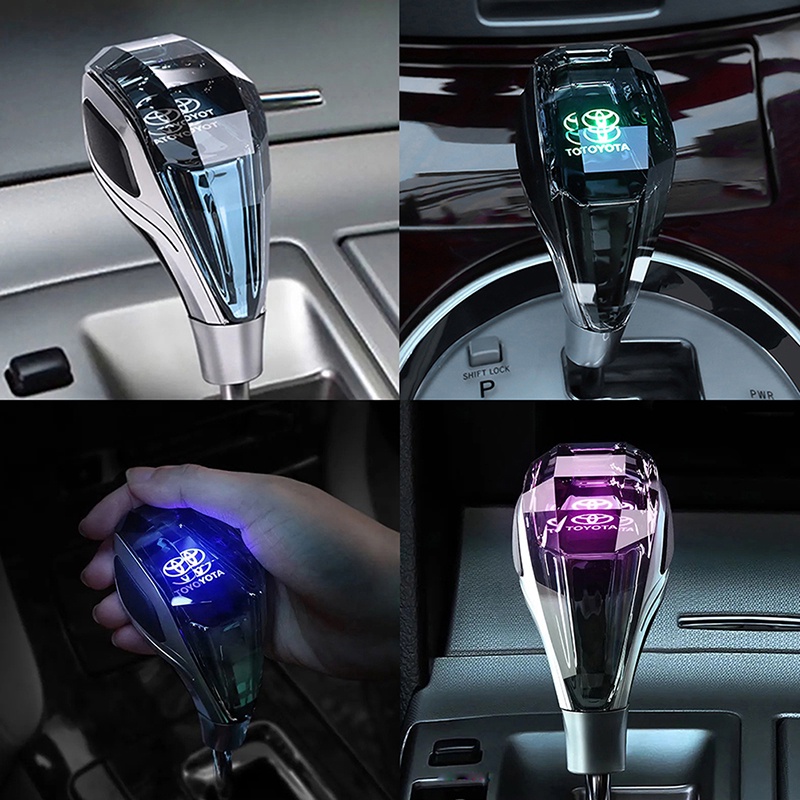 Car 5d diamond gear shift knob led automatic Perodua Proton Toyota ...