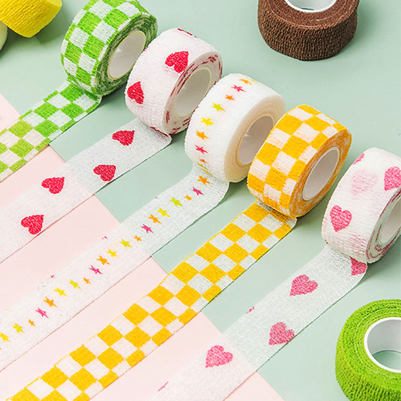𝗡𝗢 𝗡𝗘𝗘𝗗 𝗧𝗔𝗣𝗘 》Self Adhesive Finger Bandage Sport Breathable Pet Medical ...