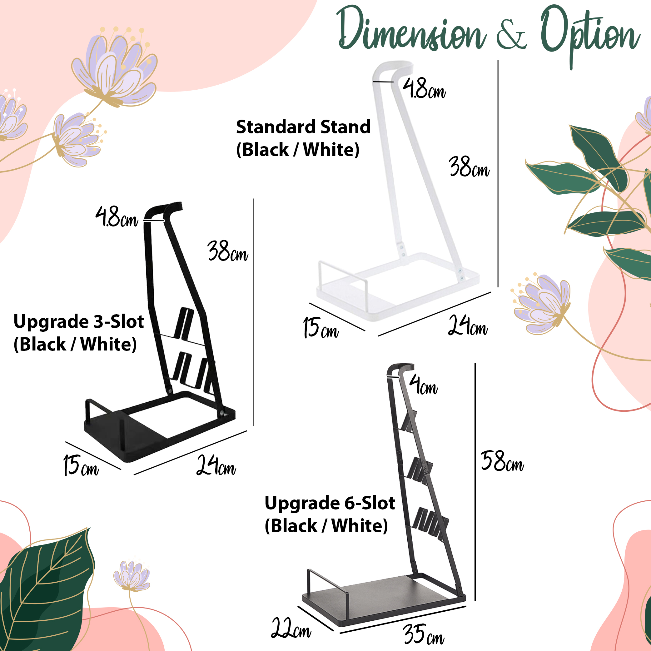 Innohut Universal Vacuum Floor Stand Dock Station Vacuum Cleaner Holder ...