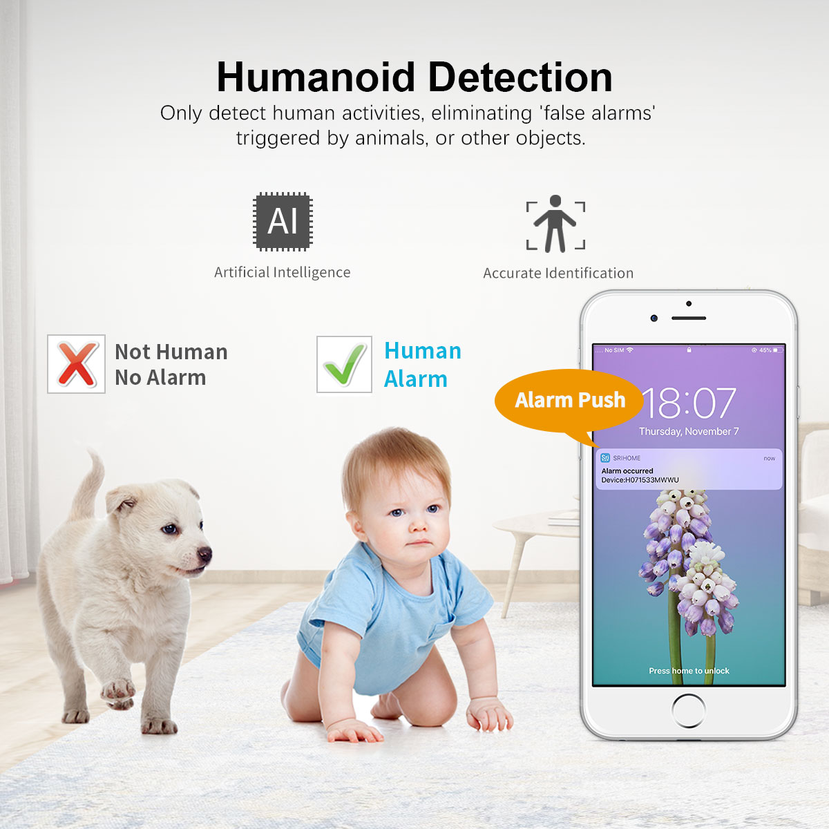 SriHome SH024 Outdoor WiFi CCTV Camera: (3MP) 1296P Super HD, Two-Way ...