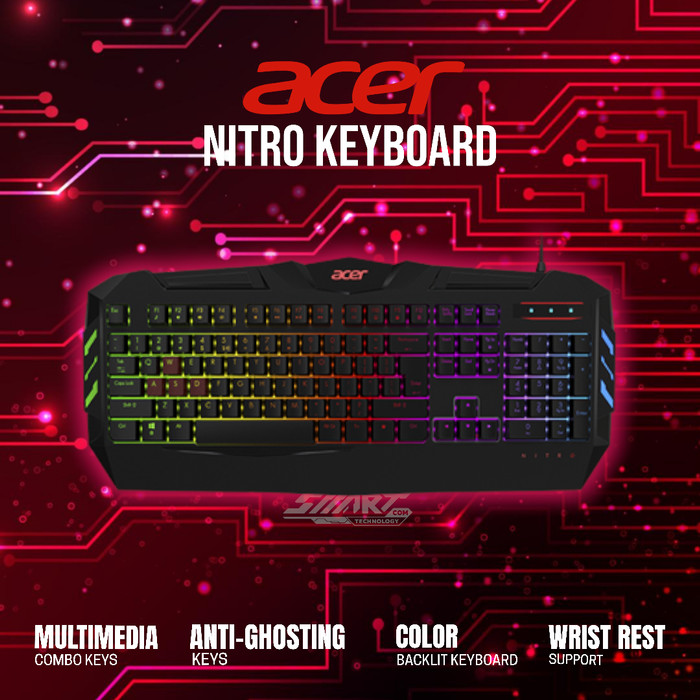 Acer Nitro Gaming Keyboard + Nitro Gaming Mouse + Nitro Gaming Headset ...