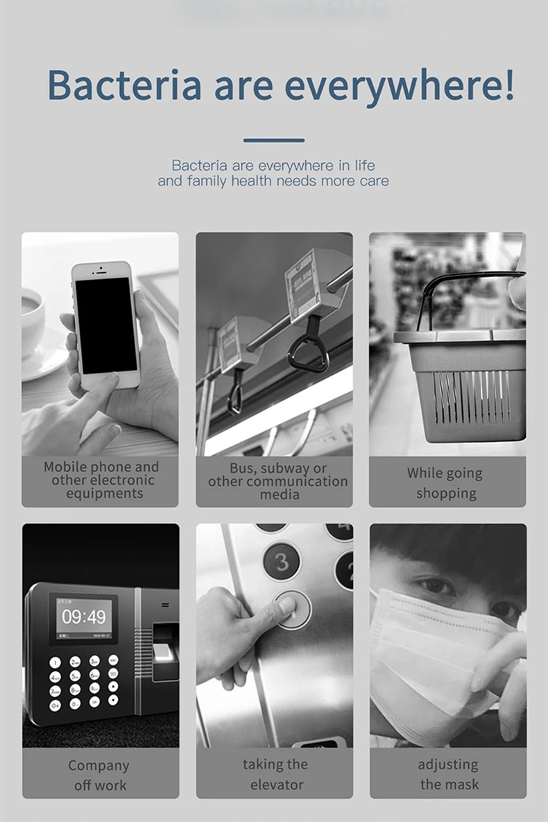 HGV Sterilization Humidifier Wireless 150ML Smart Induction Infrared ...