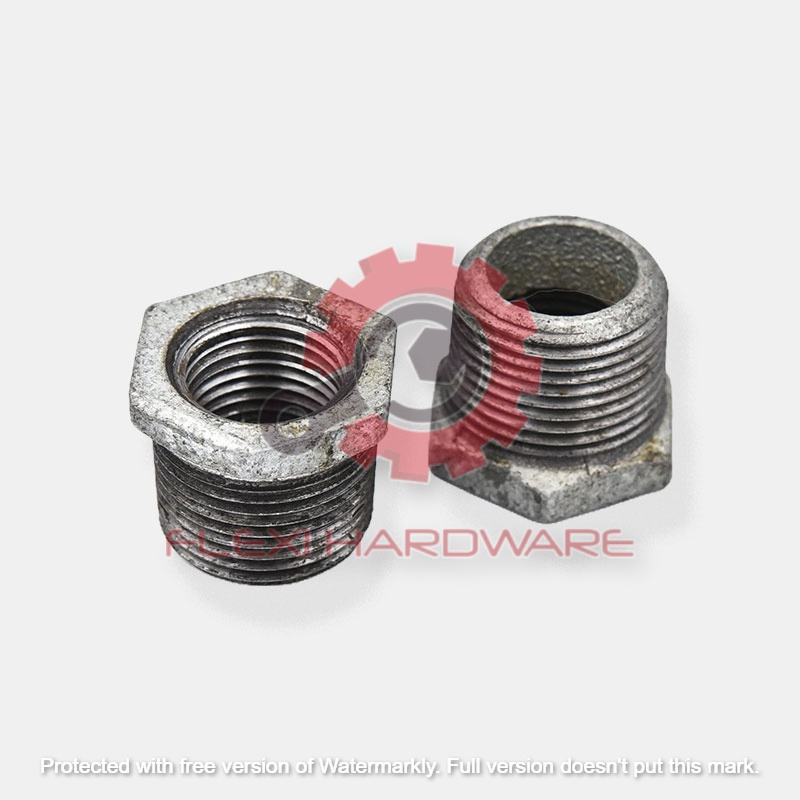 [READY STOCKS] 1/2" - 2" GI REDUCING BUSH / GALVANISED IRON BUSHING ...