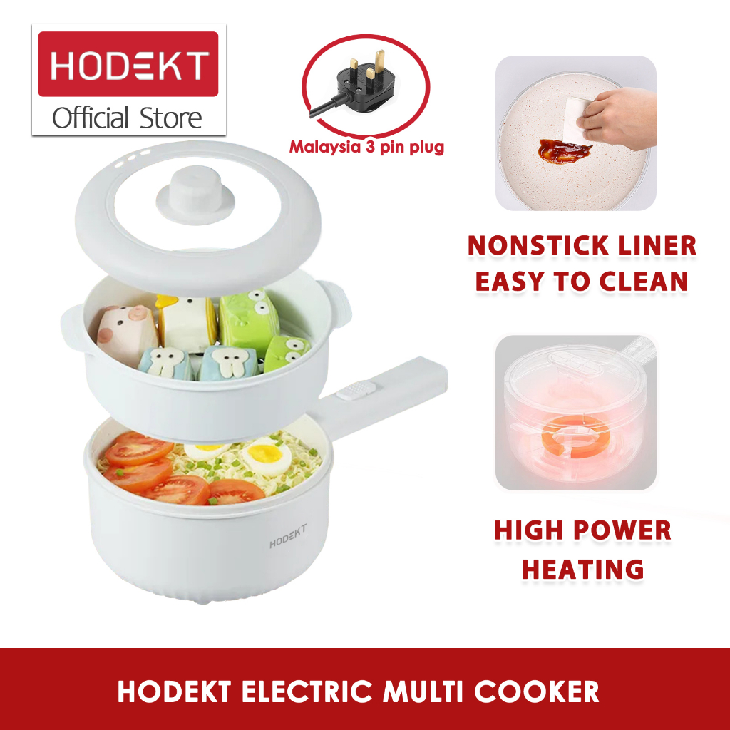 Hodekt Multi Cooker Multifunction Electric Cooker With Steamer Ceramic ...